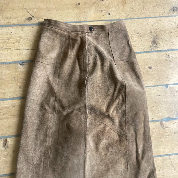 Skirts | Vintage Leather Skirt | Poshmark